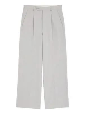 MAISON MARGIELA Straight Leg Trousers - Gray