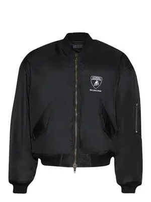 Balenciaga Automobili Lamborghini Bomber Jacket - Black