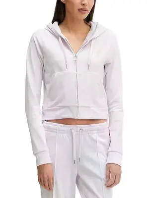 Juicy Couture Zip-up Hoodie - Purple