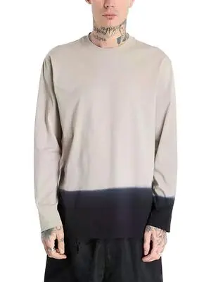 Y3 Long-sleeve Cotton T-shirt - Brown
