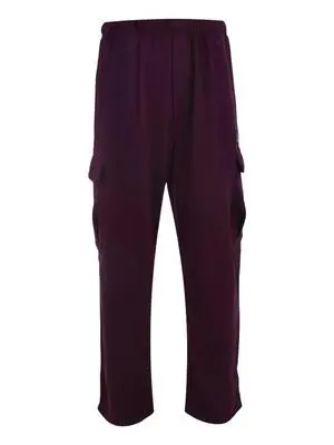 Versace Metal-placket Cargo Pants - Purple