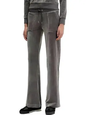 Juicy Couture Layla Drawstring-waist Track Pants - Grey