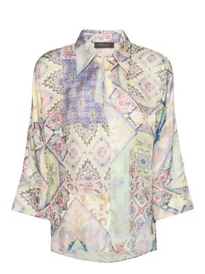 ELENA MIRO` Patterned Shirt