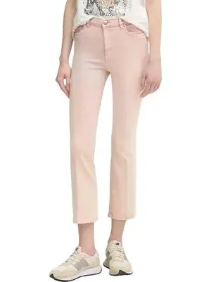 OUI Cropped Jeans - Pink
