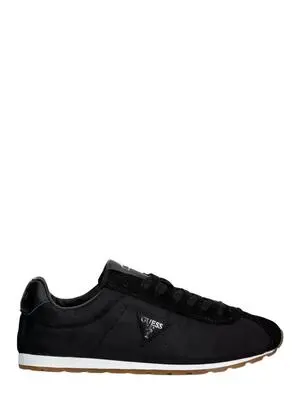 Guess Logo Detail Sneakers - Black