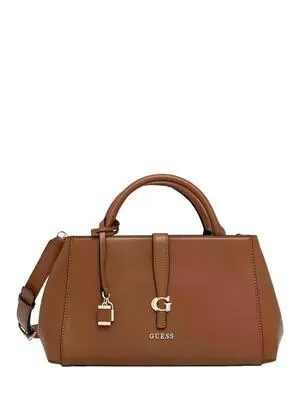 Guess Logo-detail Tote - Brown