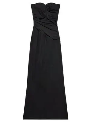 Blumarine Sweetheart-neck Gown - Black