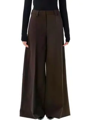 THELATEST C-alma Wide-leg Trousers - Brown