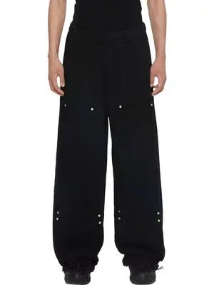 44 LABEL GROUP Studded Track Pants - Black