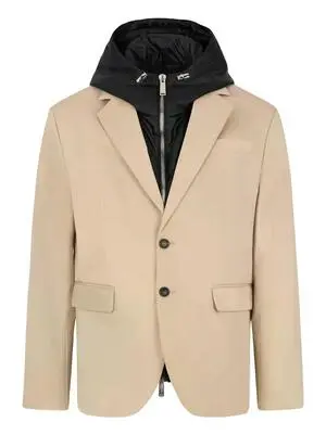Dsquared2 Hooded Blazer - Neutrals