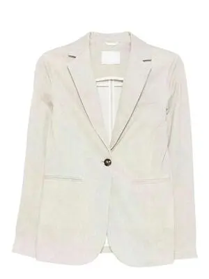 CIRCOLO 1901 Single-breasted Blazer - Neutrals