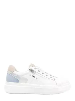 NEROGIARDINI Leather Sneakers - White