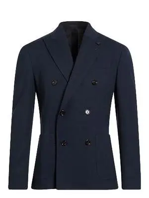 Burberry Blazer Midnight Size Wool, Silk - Blue