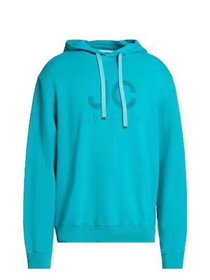 JACOB COHЁN Cotton Polyamide Hooded Sweatshirt - Blue