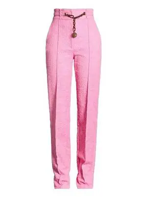 Elisabetta Franchi Straight-leg Pants With Belt - Pink