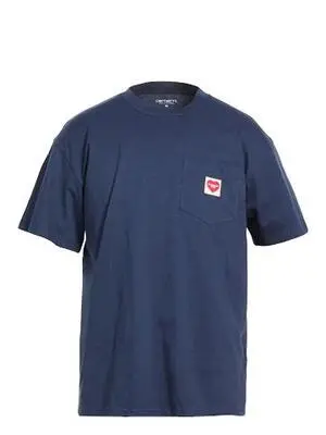 Carhartt Work In Progress T-shirt Size Organic Cotton - Navy