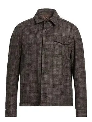 Herno Shirt Taupe Size Wool, Cashmere - Grey