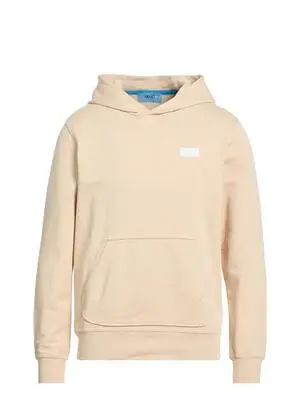 LIU •JO MAN Cotton French Terry Sweatshirt - Beige