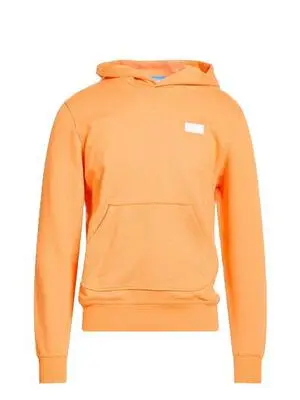 LIU •JO MAN Cotton French Terry Sweatshirt - Orange