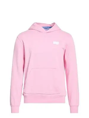 LIU •JO MAN Cotton French Terry Sweatshirt - Pink