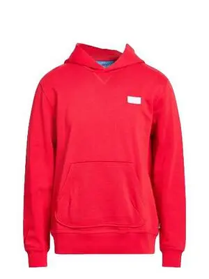 LIU •JO MAN Cotton French Terry Sweatshirt - Red