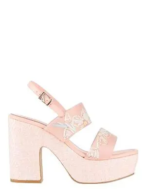 TWINSET Ankle Strap Sandals - Pink