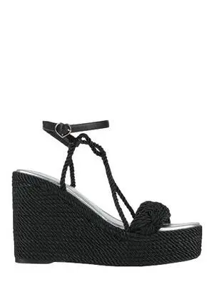 TOSCA BLU Espadrille Sandals - Black
