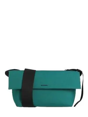 JIL SANDER Cross-body Flap Bag - Green
