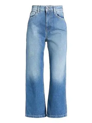 VICOLO Cotton Straight-leg Jeans - Blue