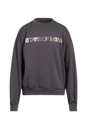 5TATE OF MIND Cotton French Terry Sweatshirt - Grey