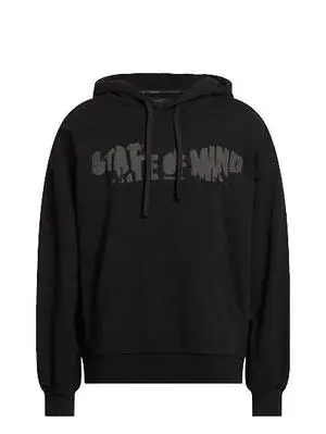 5TATE OF MIND Cotton Fleece Sweatshirt - Black