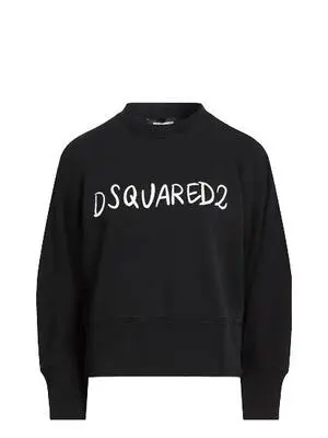 Dsquared2 Cotton Sweatshirt Black