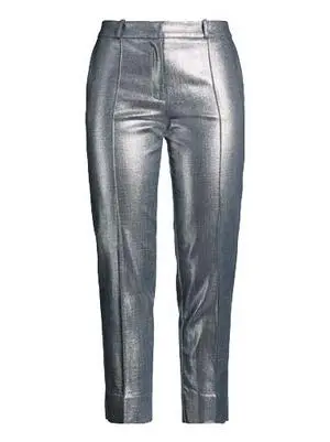 EUREKA BY BABYLON Tapered Lamé Pants - Silver