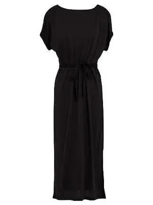 VILA Midi Dress Tencel Polyester - Black