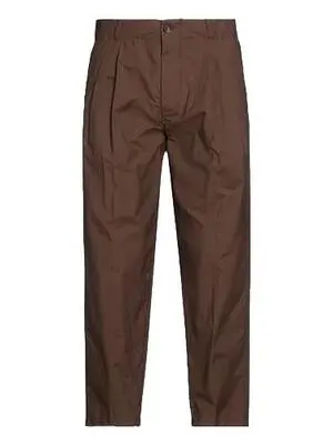 TOD'S Pants Dark Size Cotton, Polyamide, Polyurethane - Brown