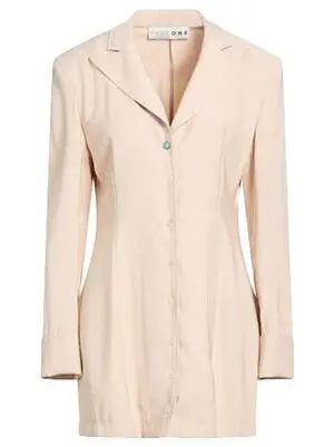 HAVEONE Mini Blazer Dress - Beige