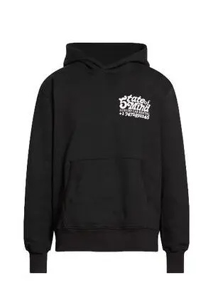 5TATE OF MIND Hooded Sweatshirt With Logo - Black