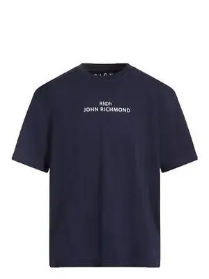 John Richmond T-shirt Size Cotton - Navy