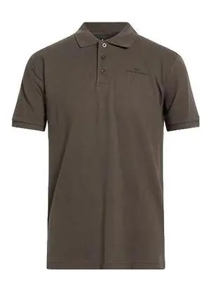 John Richmond Polo Shirt Lead Size Cotton - Grey