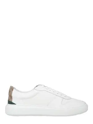 Herno Leather Low-top Sneakers - White