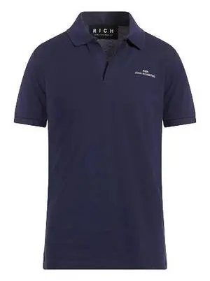 John Richmond Polo Shirt Size Cotton - Navy