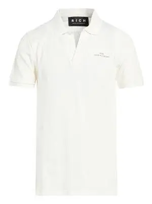 John Richmond Polo Shirt Size Cotton - Off White