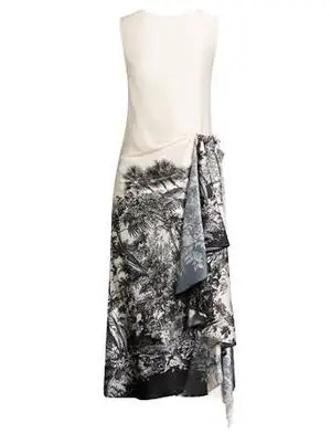 LIU •JO Floral-print Maxi Dress - White
