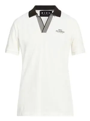 John Richmond Polo Shirt Size Cotton - Off White