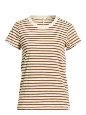 RAG & BONE Printed Striped Jersey T-Shirt