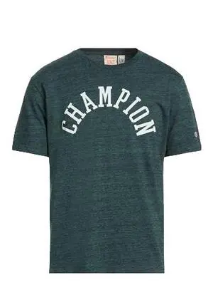 Champion T-shirt Dark Size Cotton - Green