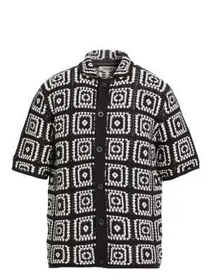 ONLY & SONS Cotton Crochet-knit Cardigan - Black