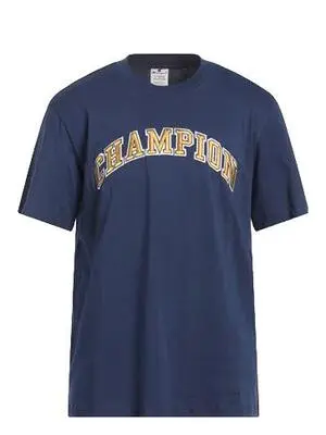 Champion T-shirt Size Cotton - Navy