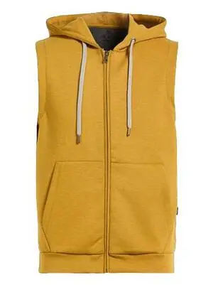 AT.P.CO Sleeveless Zip-up Hoodie - Yellow