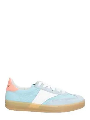 MJUS Low-top Two-tone Leather Sneakers - Blue
